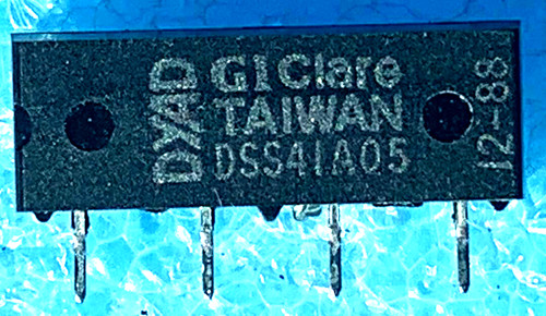 QTY 10 GI CLARE DSS41A05 REED RELAY SPST-NO (1 Form A) 5VDC *NEW OLD ...