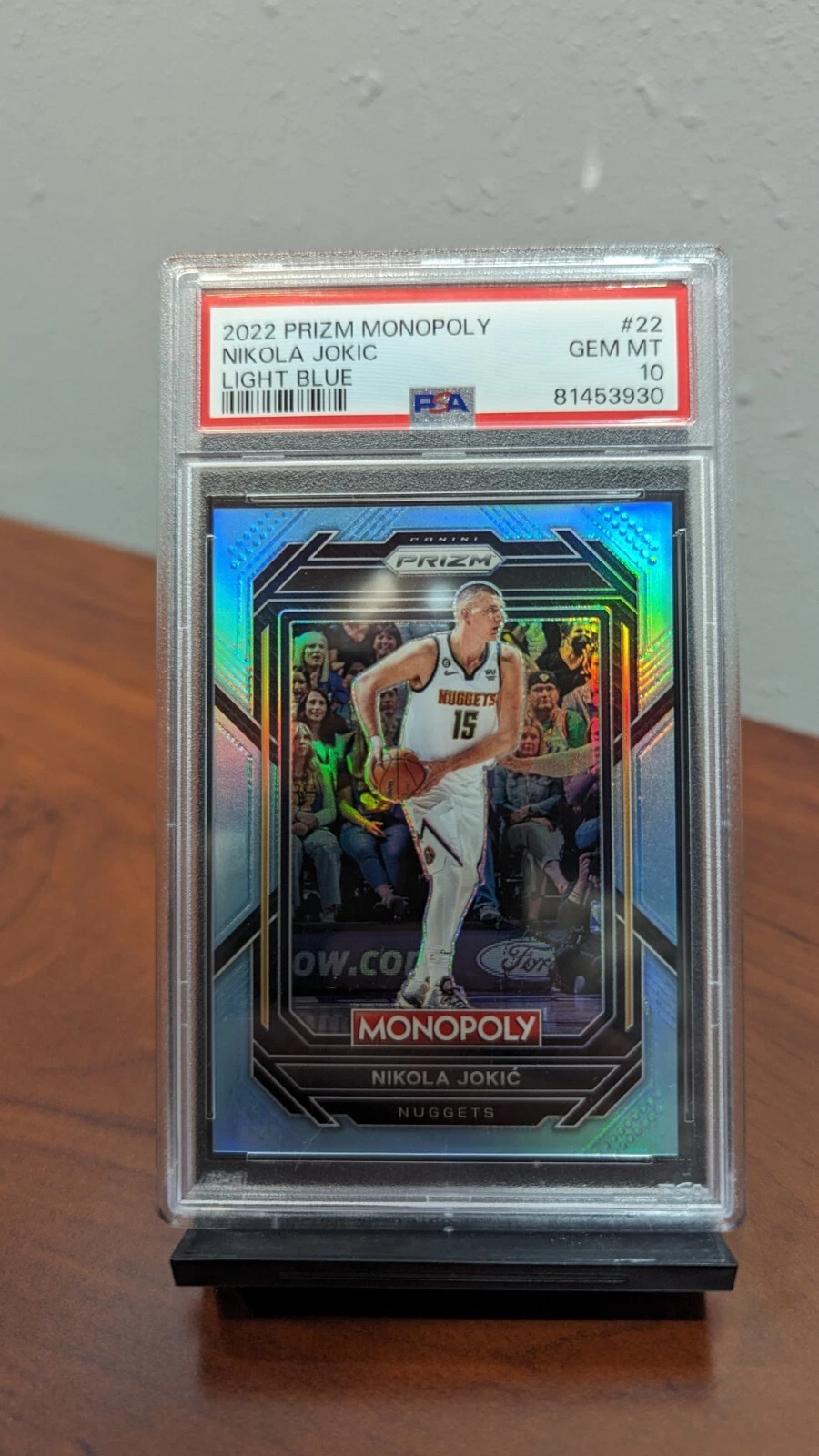 Nikola Jokic 2022 Prizm Monopoly #22 Light Blue /199 Price Guide ...