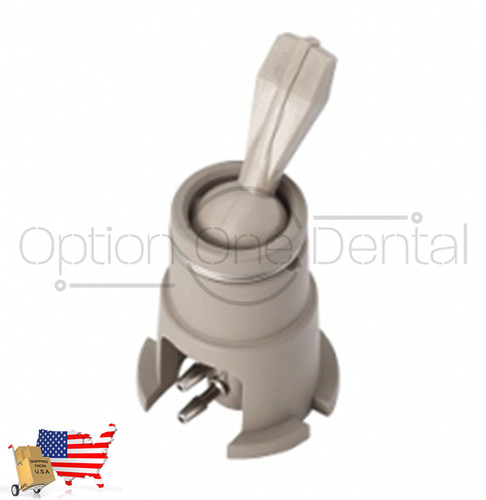 Foot Control Wet/Dry Toggle 3 Way Valve Assembly Dark Surf Adec Midmark ...