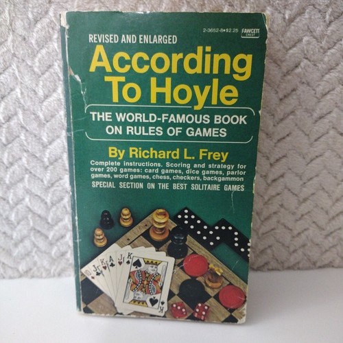According To Hoyle : The World Famous Book On Rules Of Games By Richard ...