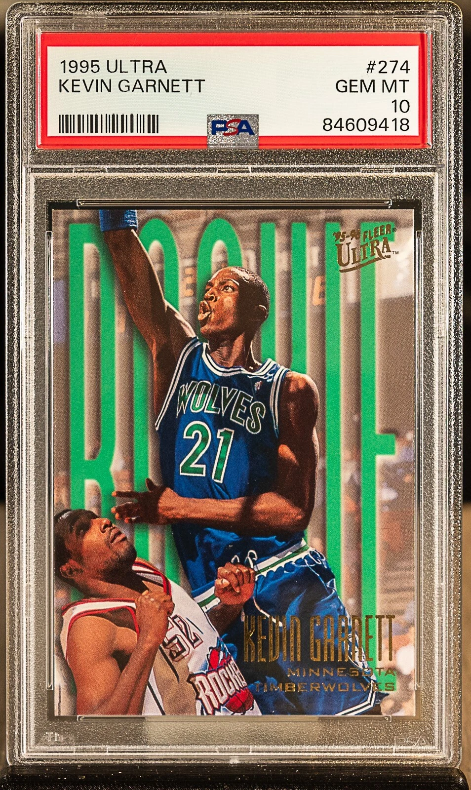 Kevin Garnett 1995 Fleer Ultra #274 Base Price Guide - Sports Card Investor