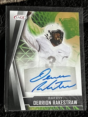 2022 SAGE AUTO DERRION RAKESTRAW TULANE | eBay