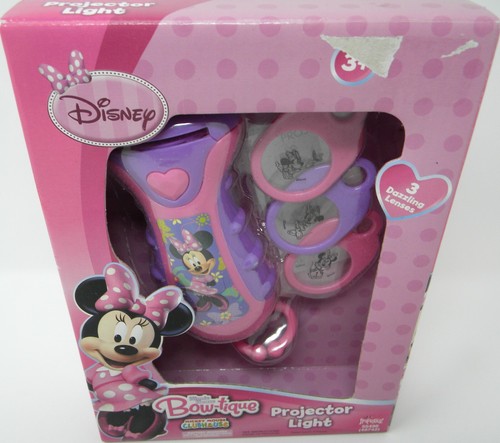 Disney Minnie Mouse Bow-tique PROJECTOR LIGHT 3 Lenses | eBay