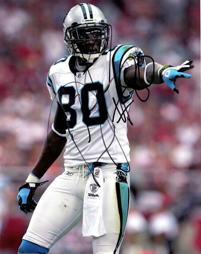 Dwayne Jarrett Carolina Panthers Hand Signed 8x10 Autographed Photo COA ...