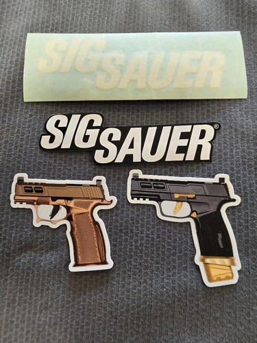 Sig Sauer Firearms Decal- Sticker NEW RARE | eBay