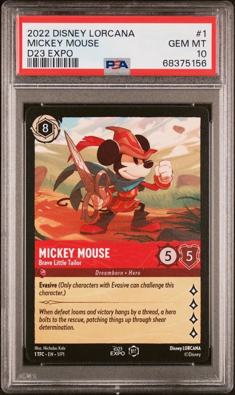 Mickey Mouse 2022 D23 Promos #1 Promo Price Guide - Sports Card Investor