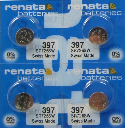 Renata SR726SW Batteries x 4 | eBay
