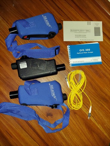 Lot of 3 NOYES OFS 300 Optical Fiber Scopes with WF20X lenses w ...