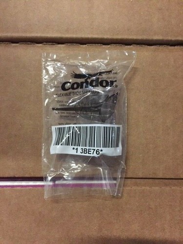 CONDOR 3BE76 Sideshield, Clear, Plastic, One Pair - BUY MORE & SAVE 20% ...