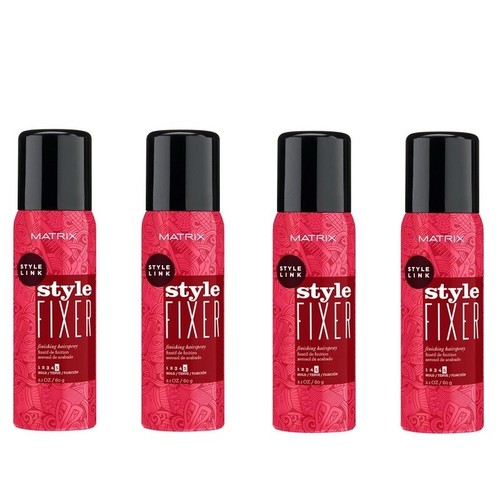 Matrix Style Link Style Fixer Finishing Hairspray 2.1 oz 4 PACK Travel ...