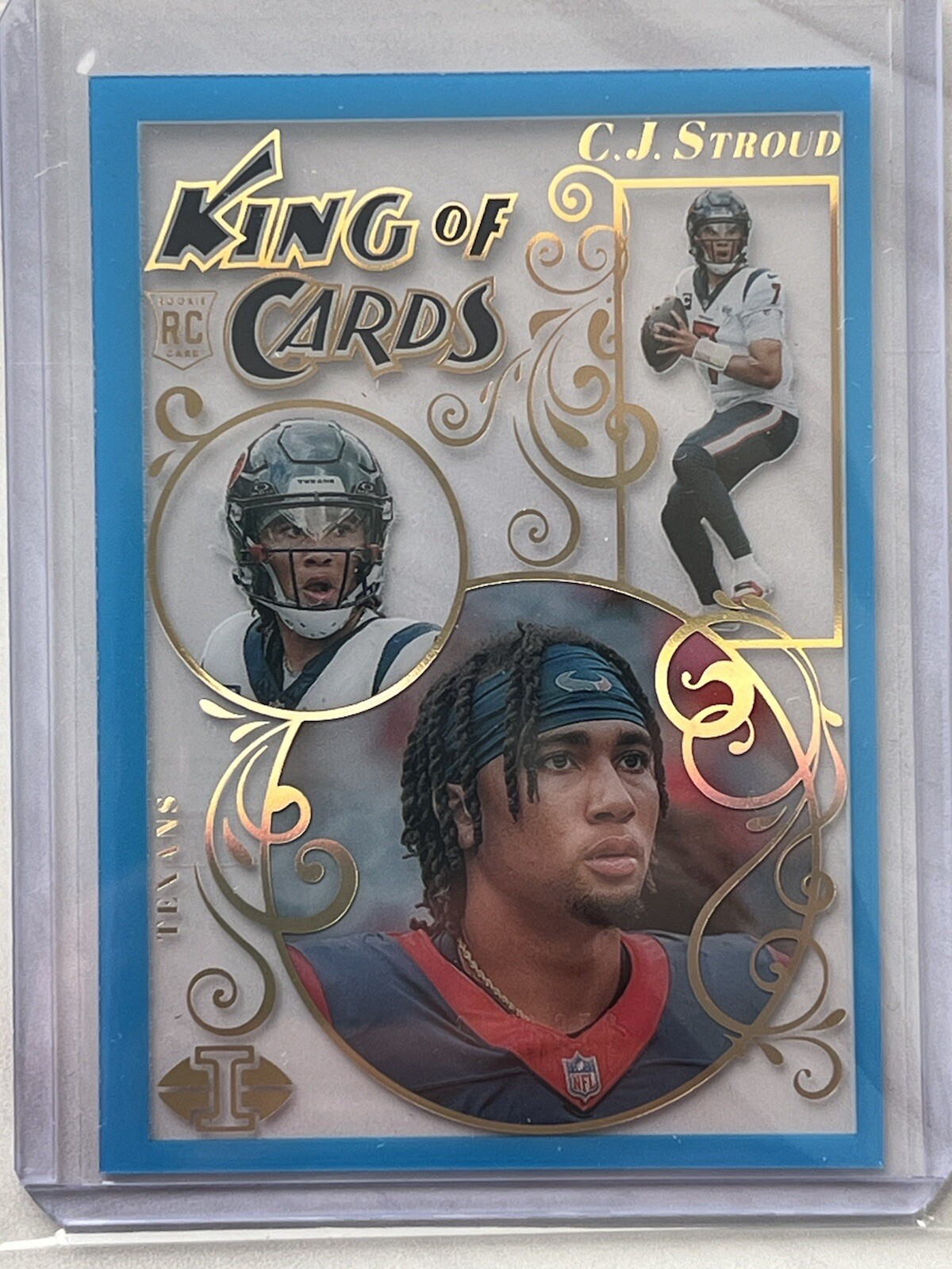 CJ Stroud 2023 Illusions #17 King of Cards - Light Blue /299 Price ...