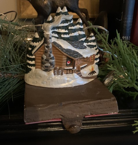 Stocking Hanger Cast Iron Midwest Of Cannon Falls Winter Cabin ...