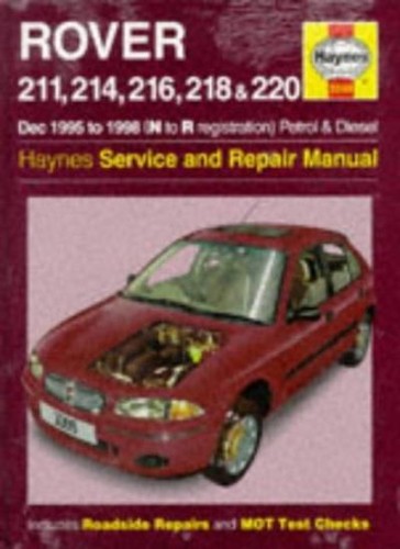 Rover 211, 214, 216, 218 & 220, Dec 1995 to 1998 (N to R regist ...