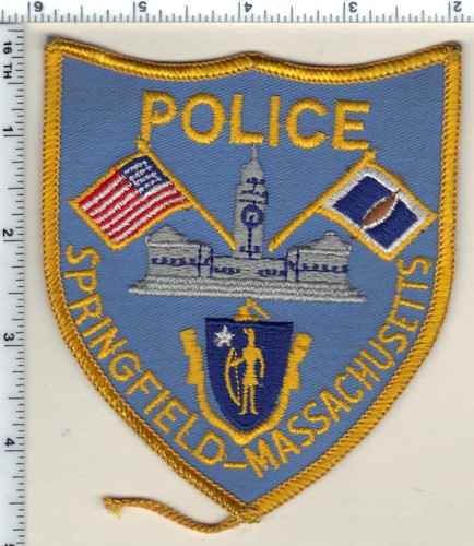 Springfield Police (Massachusetts) Shoulder Patch - new from 1987 | eBay