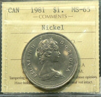 1981 Canada Dollar In Canadian Dollars for sale | eBay