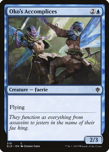 Oko's Accomplices [Throne of Eldraine] Magic MTG | eBay.de