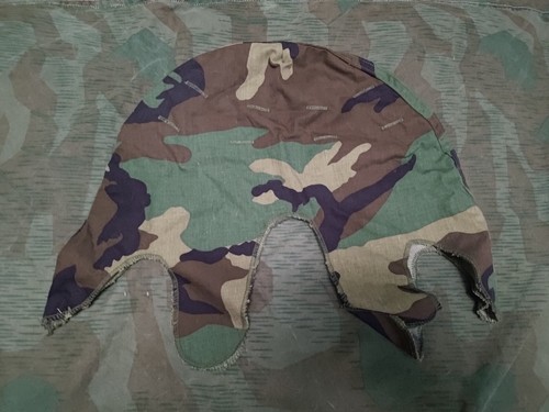 Unissued/NOS USGI ERDL Woodland Camo Helmet Cover | eBay