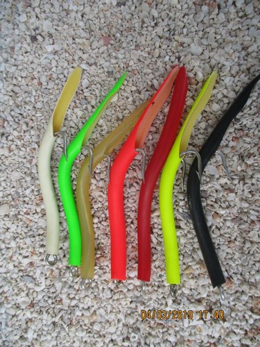 tube teasers cod teasers & diamond jigs tubes cod, haddock pollack 4 ...