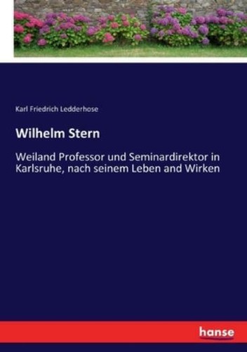 Wilhelm Stern | eBay