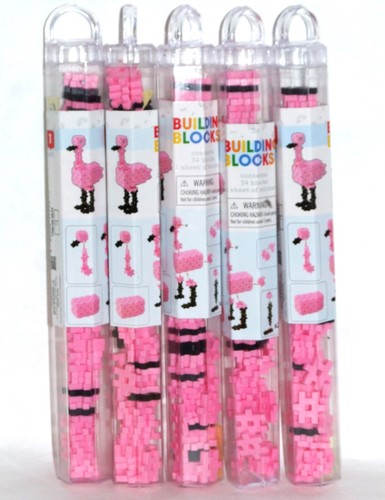Lot Of 5 Target Bullseye Playground Pink & Black Mini Hashtag Building ...