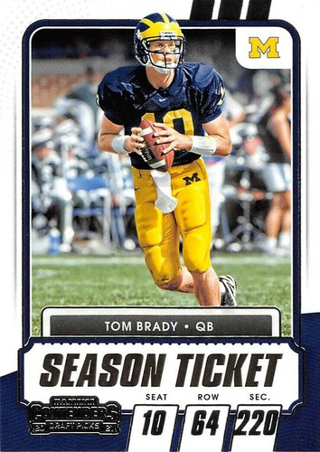 2021 PANINI CONTENDERS TOM BRADY CARD#8 MINT BUCCANEERS PATRIOTS ...