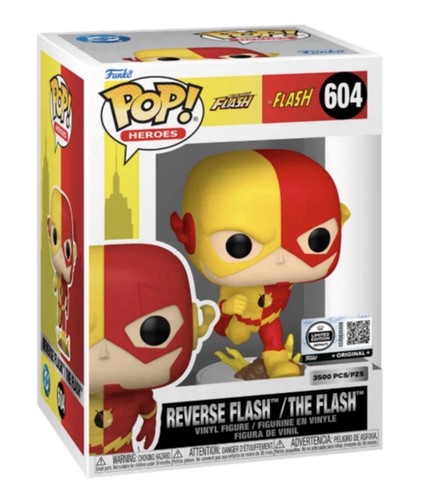 Funko Pop Reverse Flash/The Flash 604 Limited Edition 3500 | eBay UK