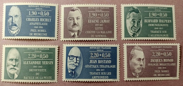 26 août 1850 : Naissance de Charles Robert Richet - Philatimbre.fr