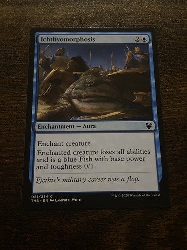 Ichthyomorphosis (051) Theros Beyond Death MTG Magic The Gathering ...