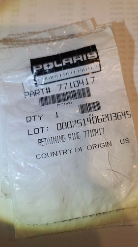 Polaris 7710417 Retaining Ring Cover Genuine Oem New Ebay 6326