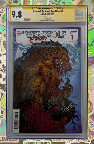 Werewolf by Night #1 | Maria Wolf Variant | SIGNED BY MARIA WOLF | CGC ...