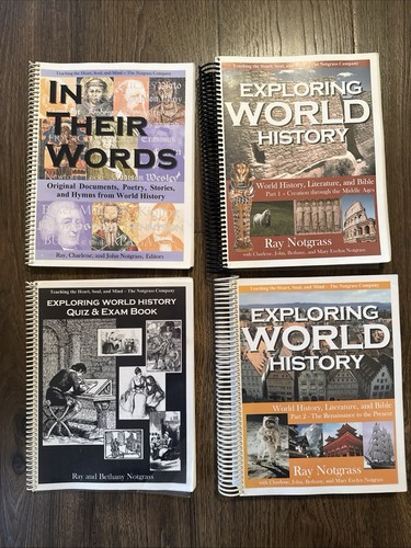 Exploring World History Parts 1 & 2 by Ray Notgrass | eBay