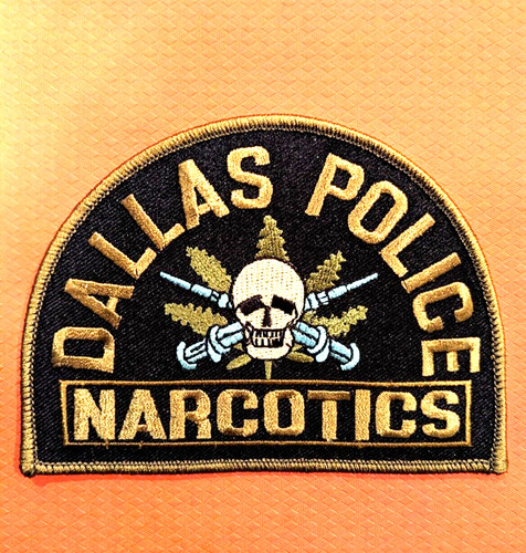 Collectible Texas Police Patch,Dallas Police Narcotics,New | eBay