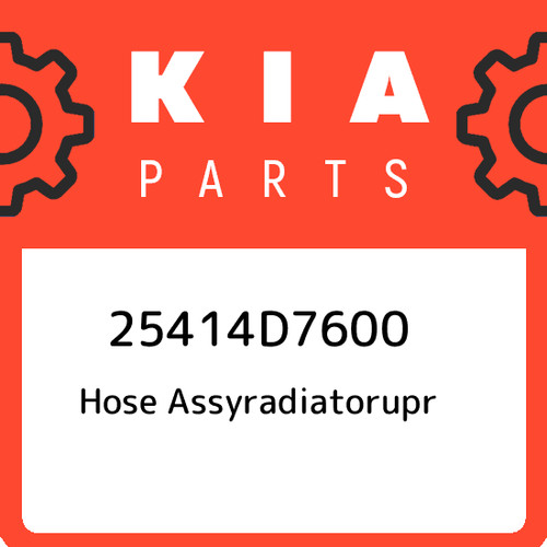 25414D7600 Kia Hose assyradiatorupr 25414D7600, New Genuine OEM Part | eBay