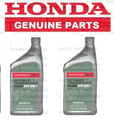 2 PACK of Genuine Honda ATF DW-1 Automatic Transmission Fluid 082009008 ...