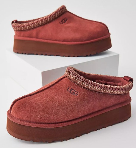 New Women's Shoes 100% UGG Brand Braid Tazz Platform Slippers 1122553 ...