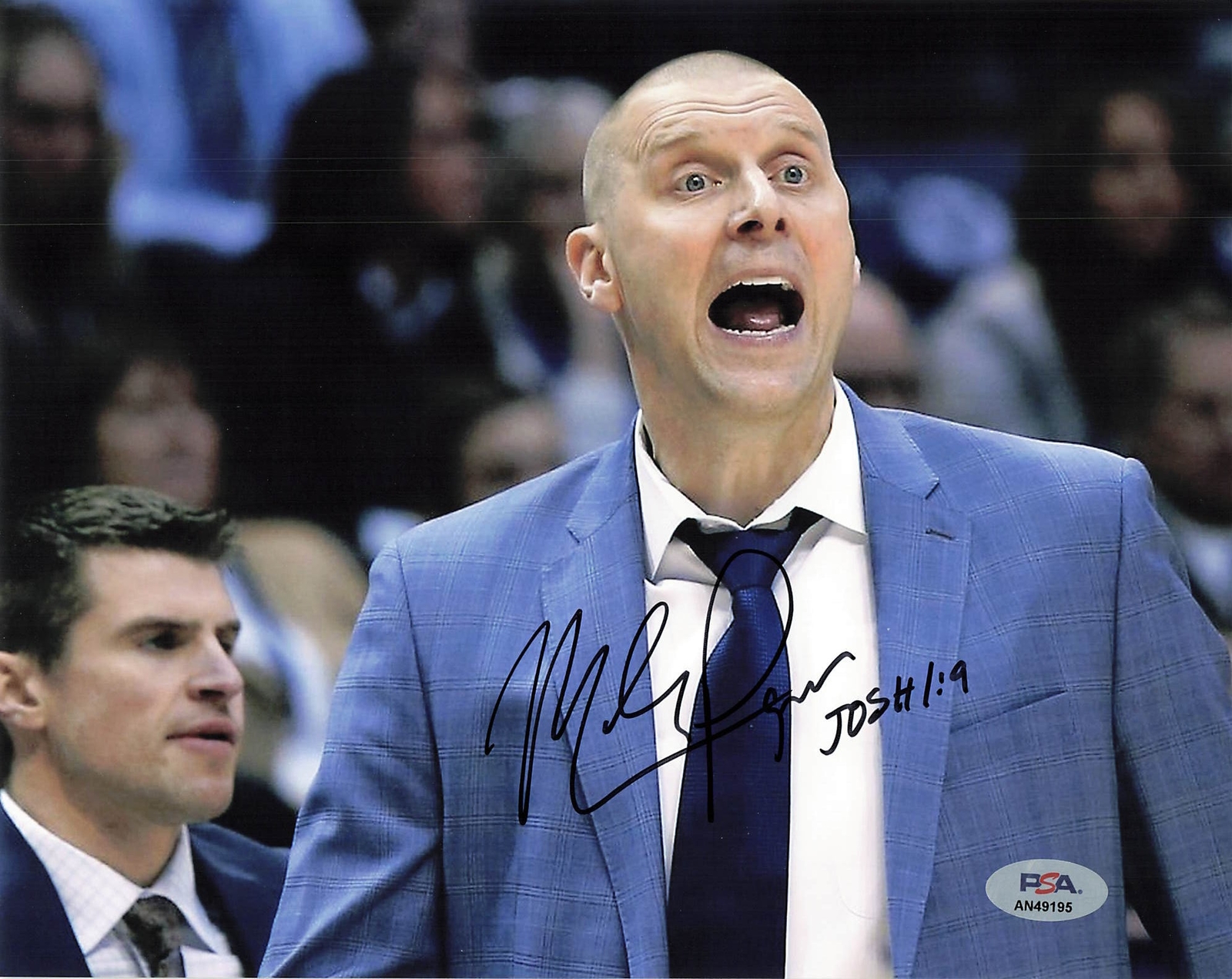 Mark Pope Autographed Signed 8X10 Photo PSA/DNA Kentucky Wildcats