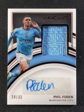 Phil Foden Soccer Card Checklist