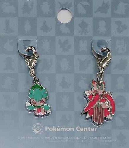 Fomantis Lurantis Pokemon National Pokedex Metal Charm Pokemon Center ...