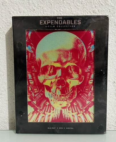 The Expendables: 4-Film Collection (Blu-ray + DVD + Digital, 2024 ...