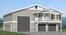 36x42 Apartment with 1-Car 1-RV Garage -- PDF Floor Plan -- 961 sqft ...