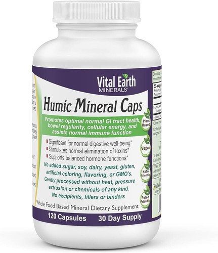Vital Earth Minerals Humic Mineral Caps 120 caps 855748000047| eBay