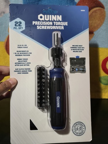Quinn Precision Torque Screwdriver Set 10-50 in. lb. | eBay