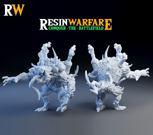 MUTANT RAT BRUTE, Rat Army, Tabletop DnD Wargames Fantasy Rat Miniature ...