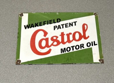 Castrol Sign In Collectible Gas & Oil Advertising Signs for sale | eBay