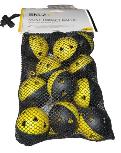SKLZ Limited-Flight Practice Impact Golf Balls, 12 Pack,Yellow | eBay