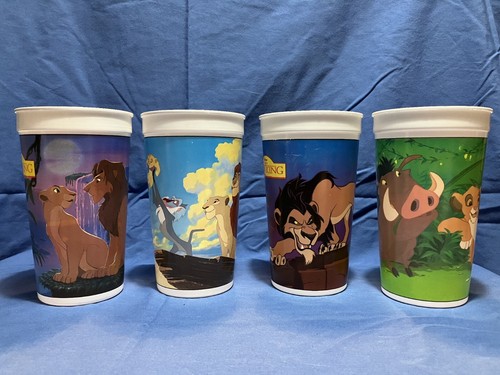 VTG Disney The Lion King Burger King Plastic Drinking Cup Featuring ...