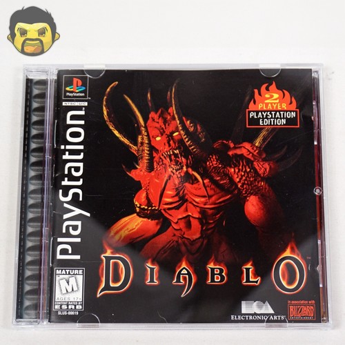 Diablo PS1 CIB Sony PlayStation 1 1998 Complete with Manaul & Reg Card ...