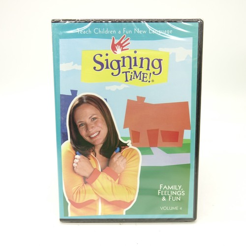 Signing Time Vol. 4 - Family, Feelings Fun (DVD, 2004) for sale online ...