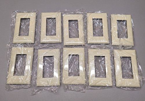 10pk Legrand Snap-On Wall Plate for Self-Contained 1 Gang Switches ...
