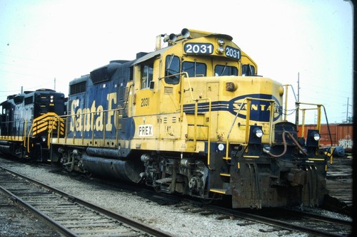 PREX 2031 fort smith rr 4-30-02 kodachrome train photo slide 35mm | eBay